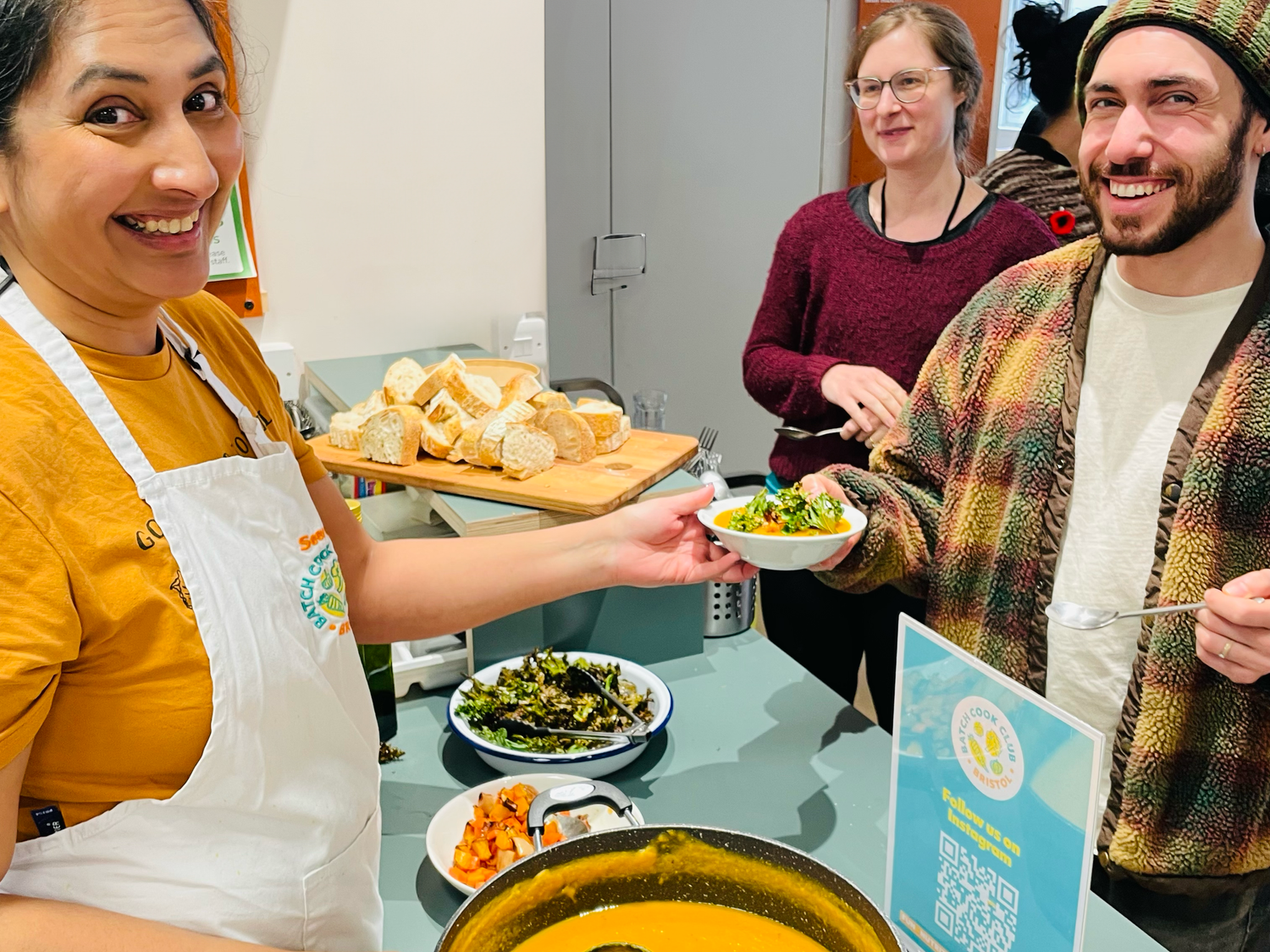 Little Feast Community Lunch by Batch Cook Club - Bristol Good Food 2030