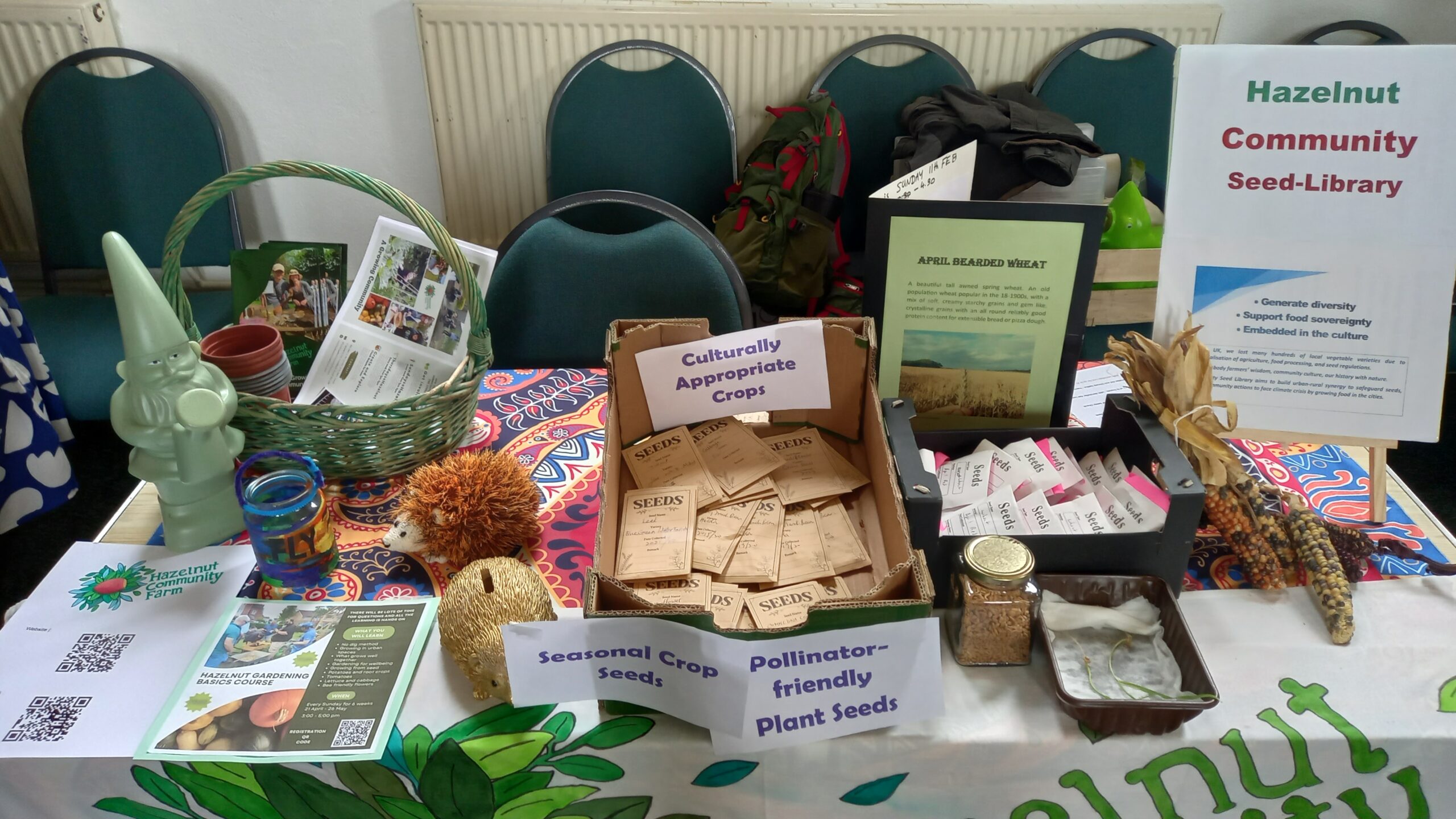 Hazelnut Community Farm Seed Library - Bristol Good Food 2030